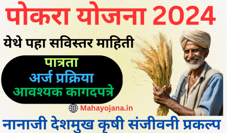 Pocra Yojana Maharashtra 2024 नानाजी देशमुख कृषी संजीवनी प्रकल्प पोकरा ...