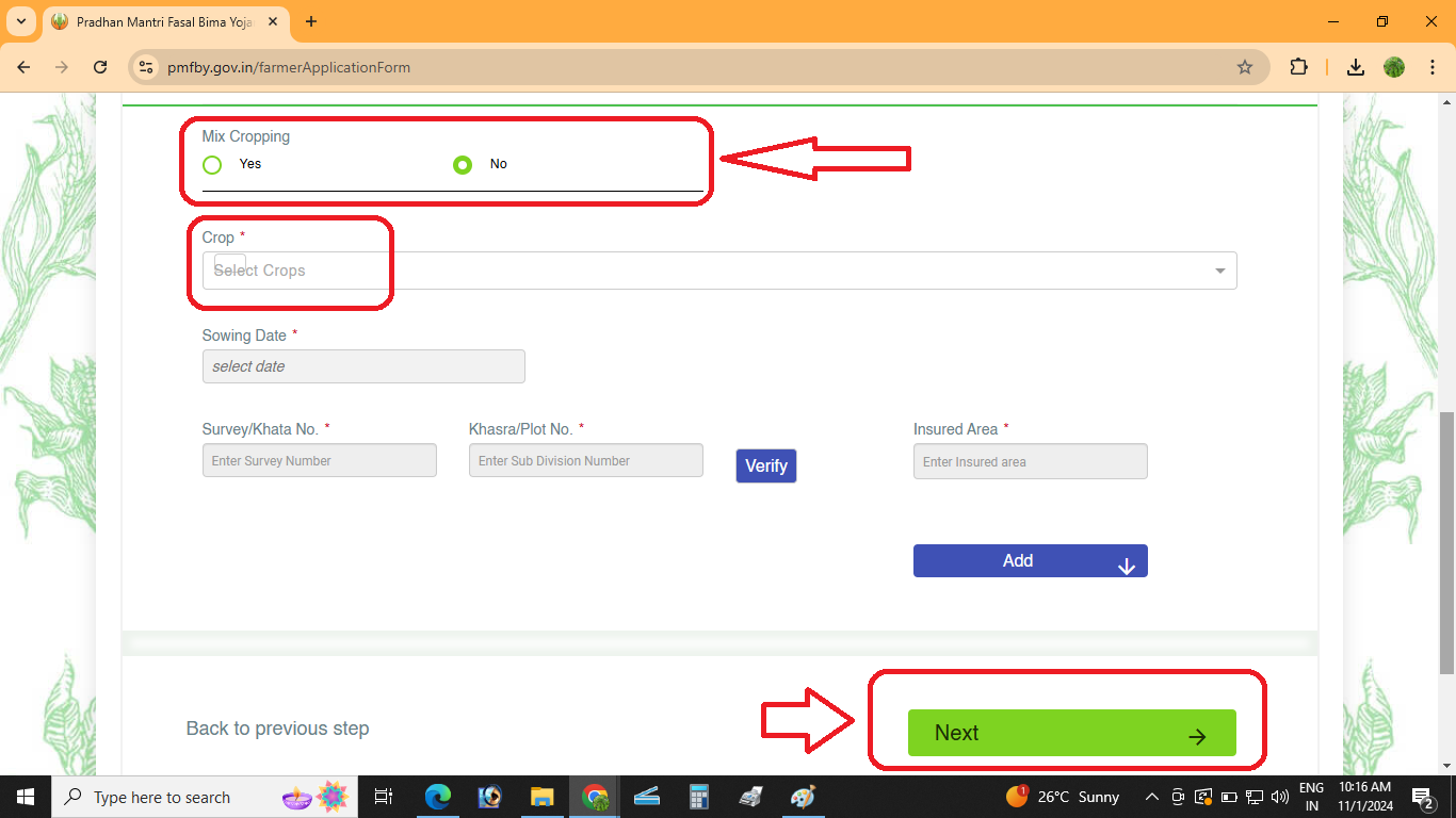 Rabbi Pik Vima Application Process 2024 रब्बी पिक विमा - mahayojana